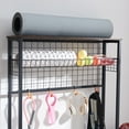 JRHRXXY Sports Equipment Organizer,Storage Rack with Bench,Basket,Hook ...