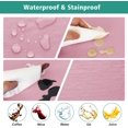6 Pack Waterproof Vinyl Tablecloths with Flannel Backing for 6ft ...