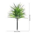 Artificial Fern Plant 54cm for Spring Garden Decoration Outdoor ...