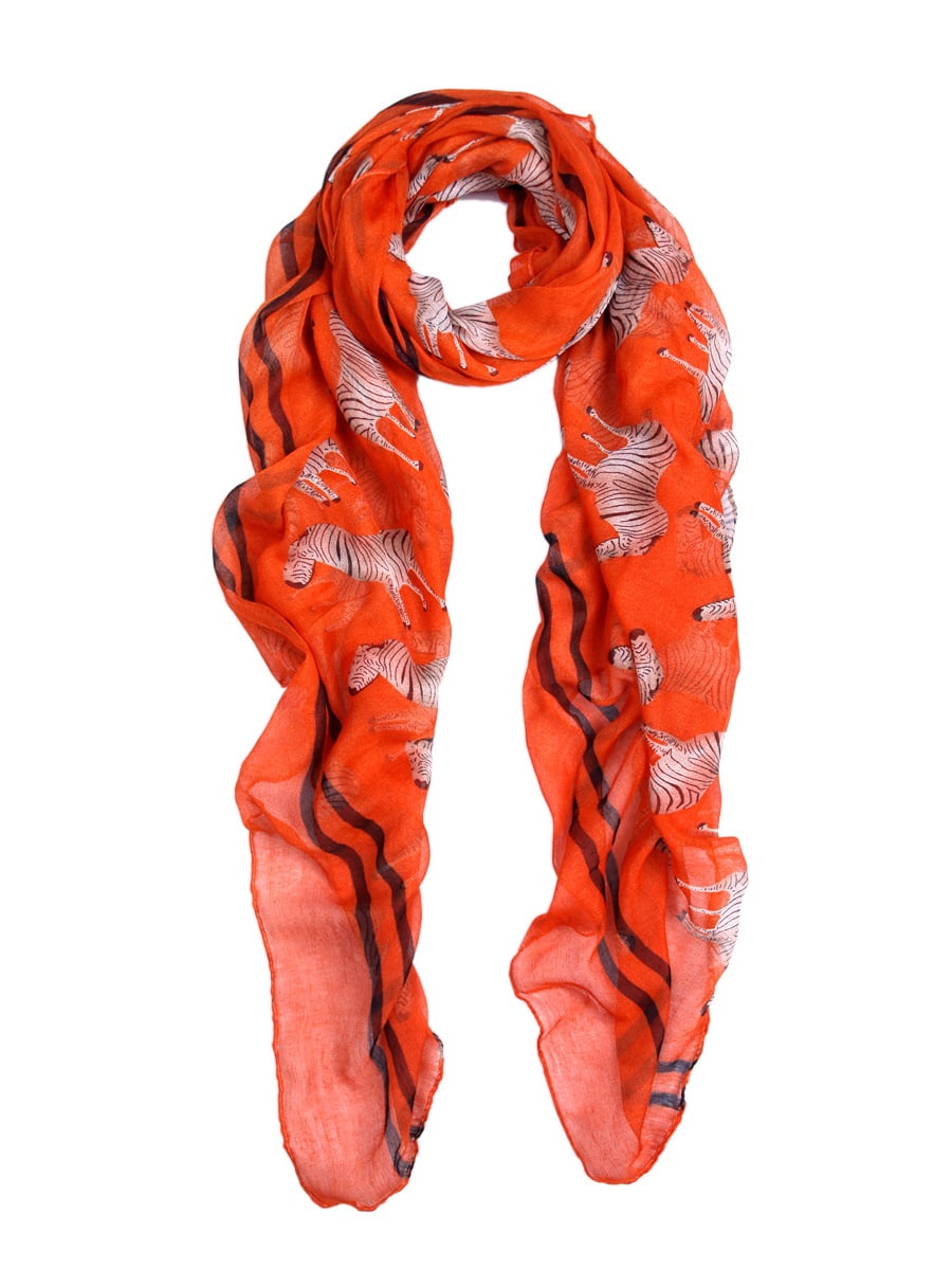 Premium Zebra Animal Print Scarf - Walmart.com