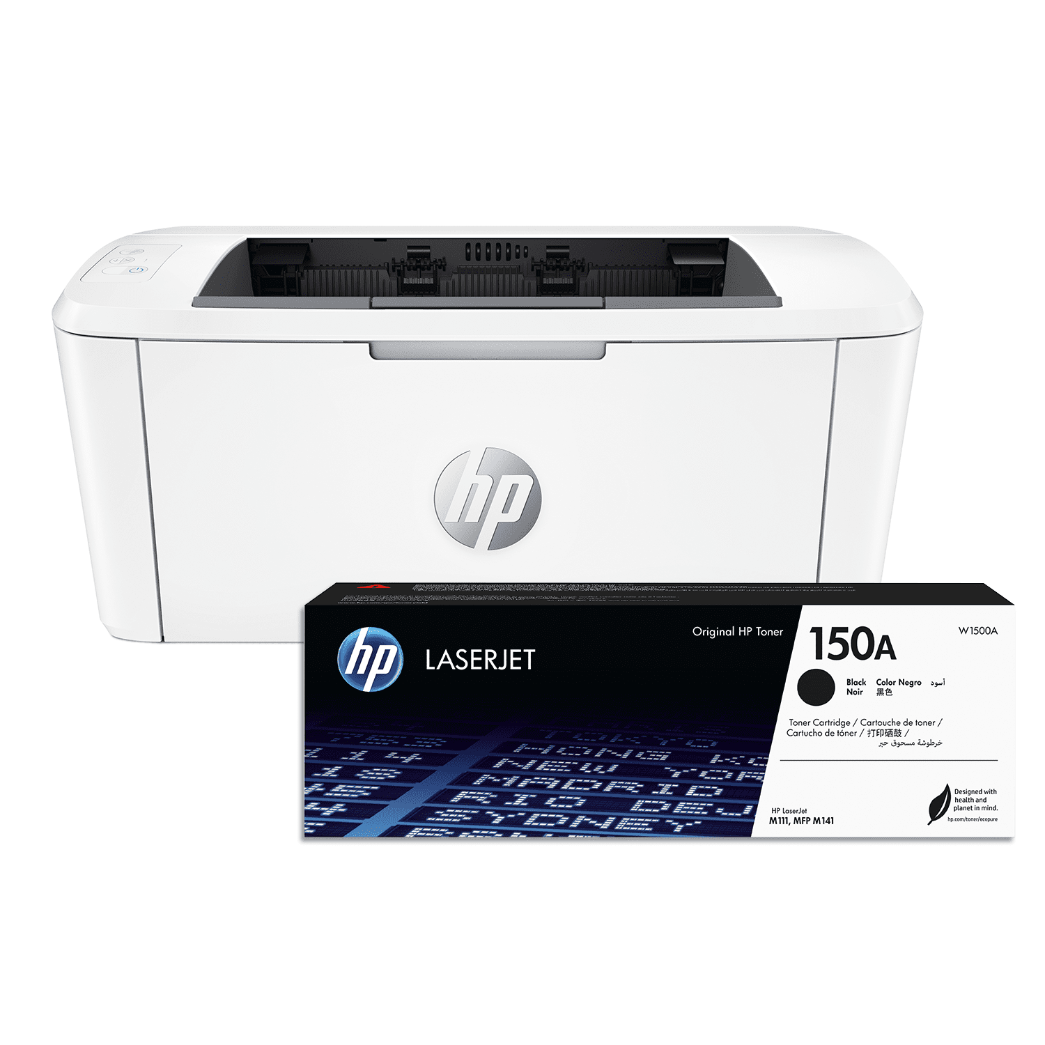 Combo de Impresora Laser M111W HP Toner Original 150A 7MD68A W1500A ...