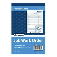 100 Pcs 2 Part Carbonless Maintenance Request Form Book 5.5 x 8.26 Inch ...