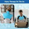 Ice Pack for Neck and Shoulders Pain Relief, Comfytemp Upgrade Hot Cold ...