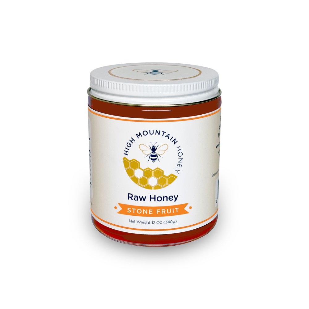 High Mountain Honey Premium Raw Honey (Stone Fruit, 12 oz.) - Walmart ...