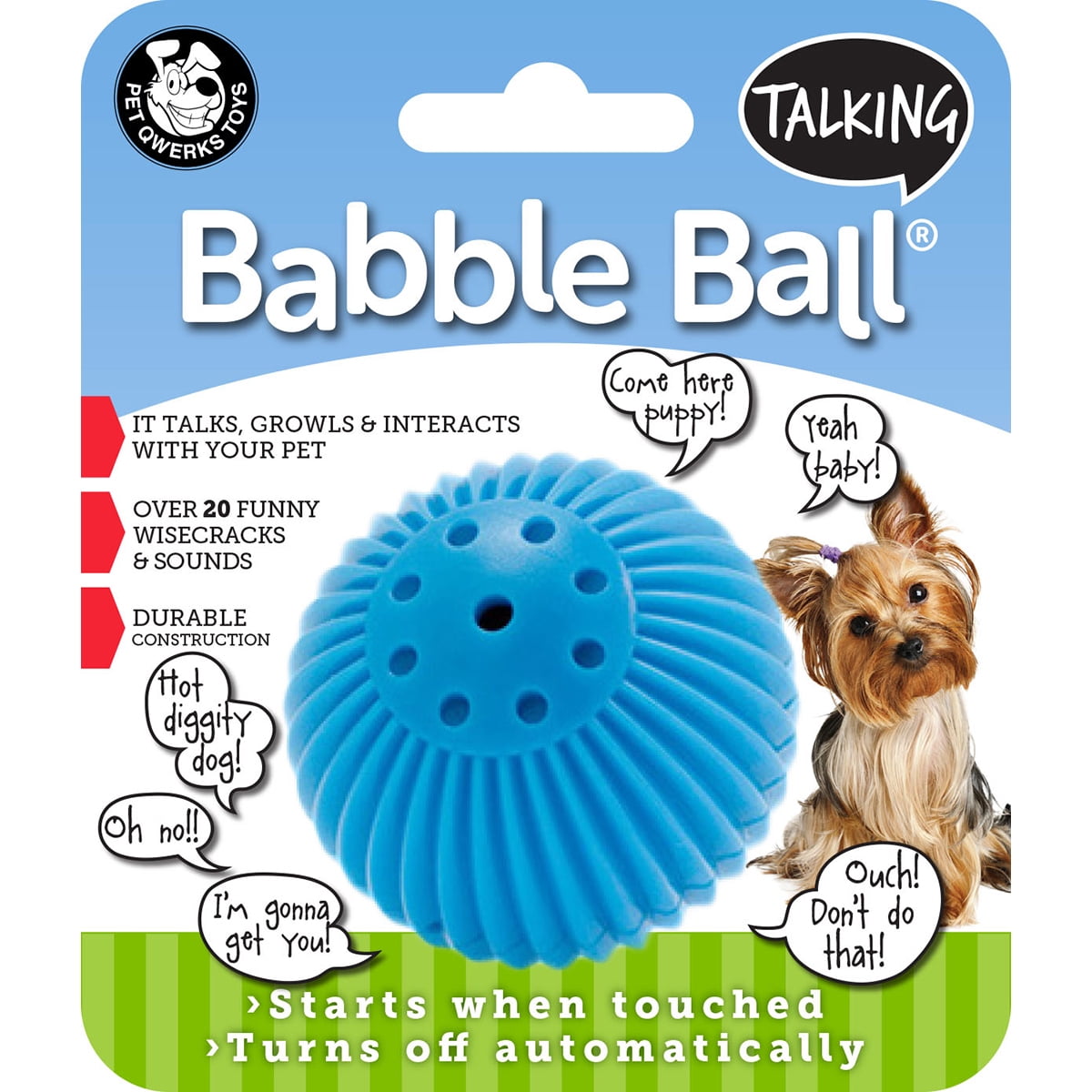 Small Talking Babble Ball-Blue | Walmart Canada