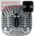 Satrino Ems Foot Massager For Muscle Relaxation Lcd Display Screen Back