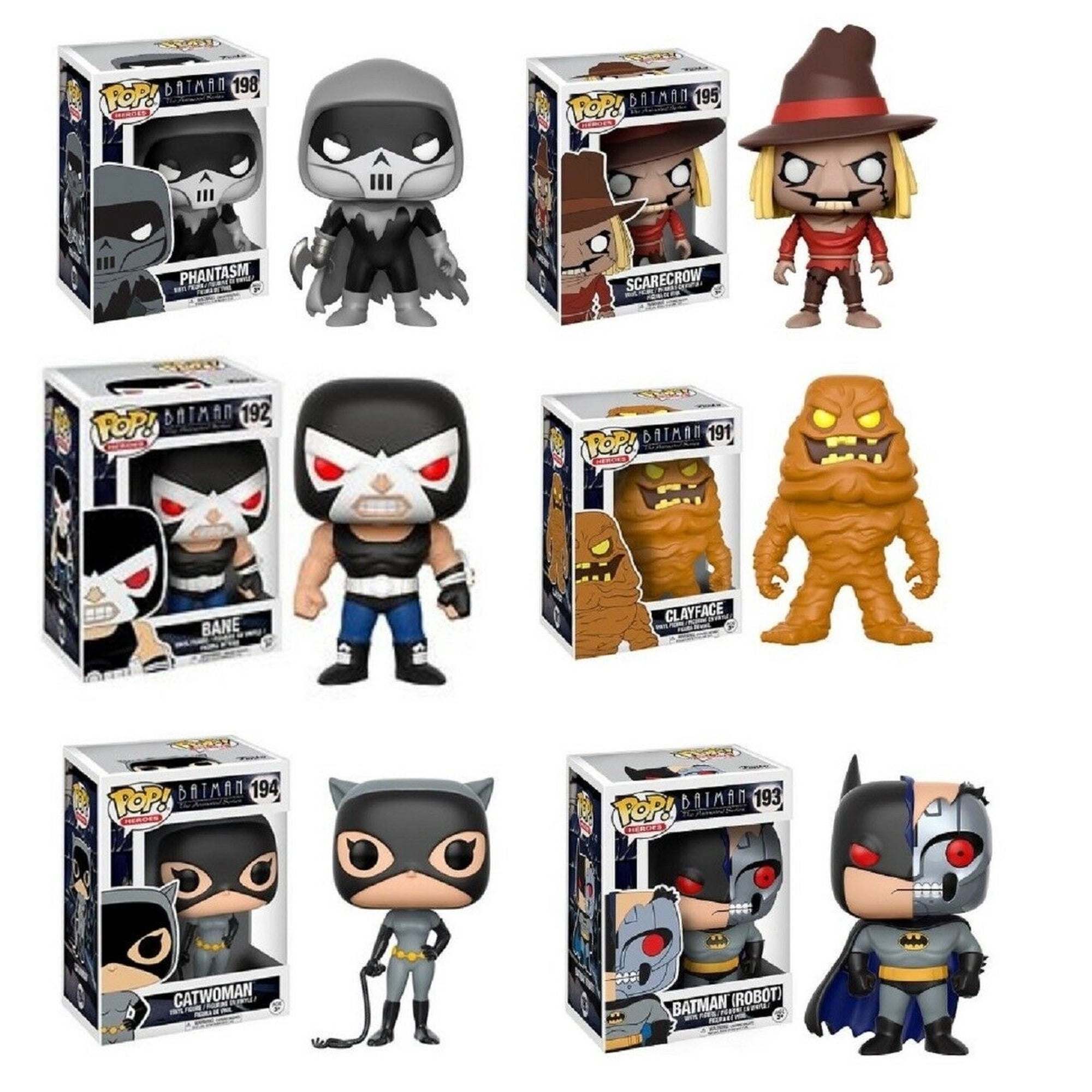 Batman The Animated Series Villains Toys