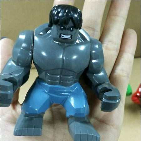 Gray Hulk 7.5cm Superhero Large Building Block Minifigure Children's ...