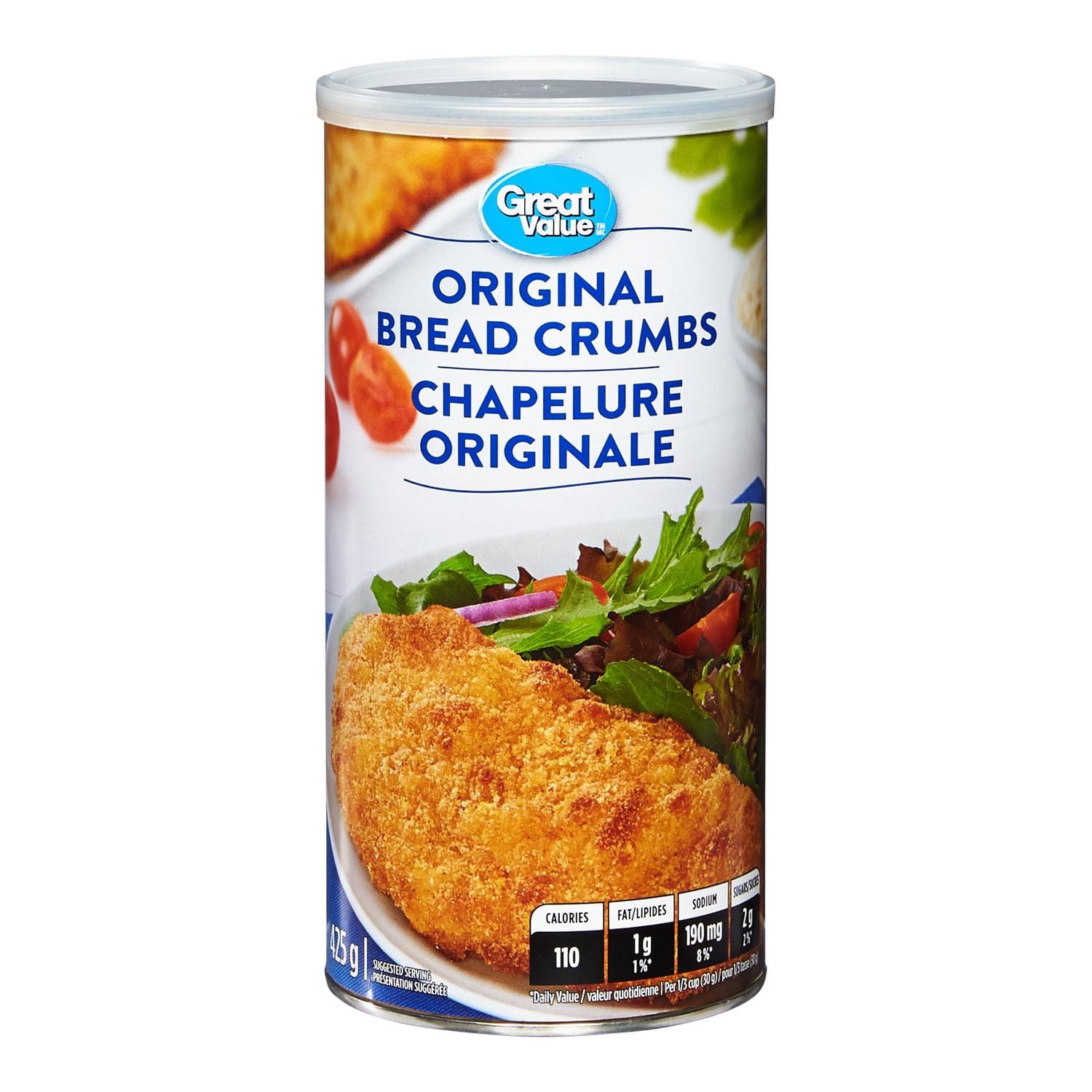 Click here for Great Value Plain Bread Crumbs 425 G prices