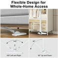 FETERVIC Corded Stick Vacuum Cleaner, 600W 18KPa Powerful Suction, 6-in ...