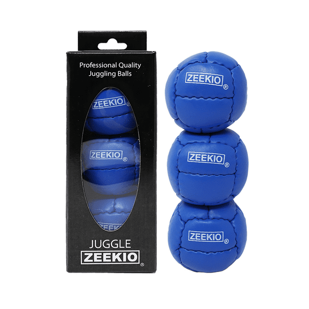 Zeekio Galaxy Juggling Balls - Premium 12 Panel Genuine Leather Balls ...