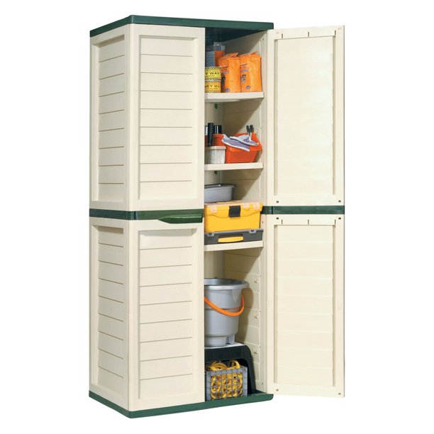 Starplast Outdoor Plastic Garden Utility Cabinet | Cabinets Matttroy