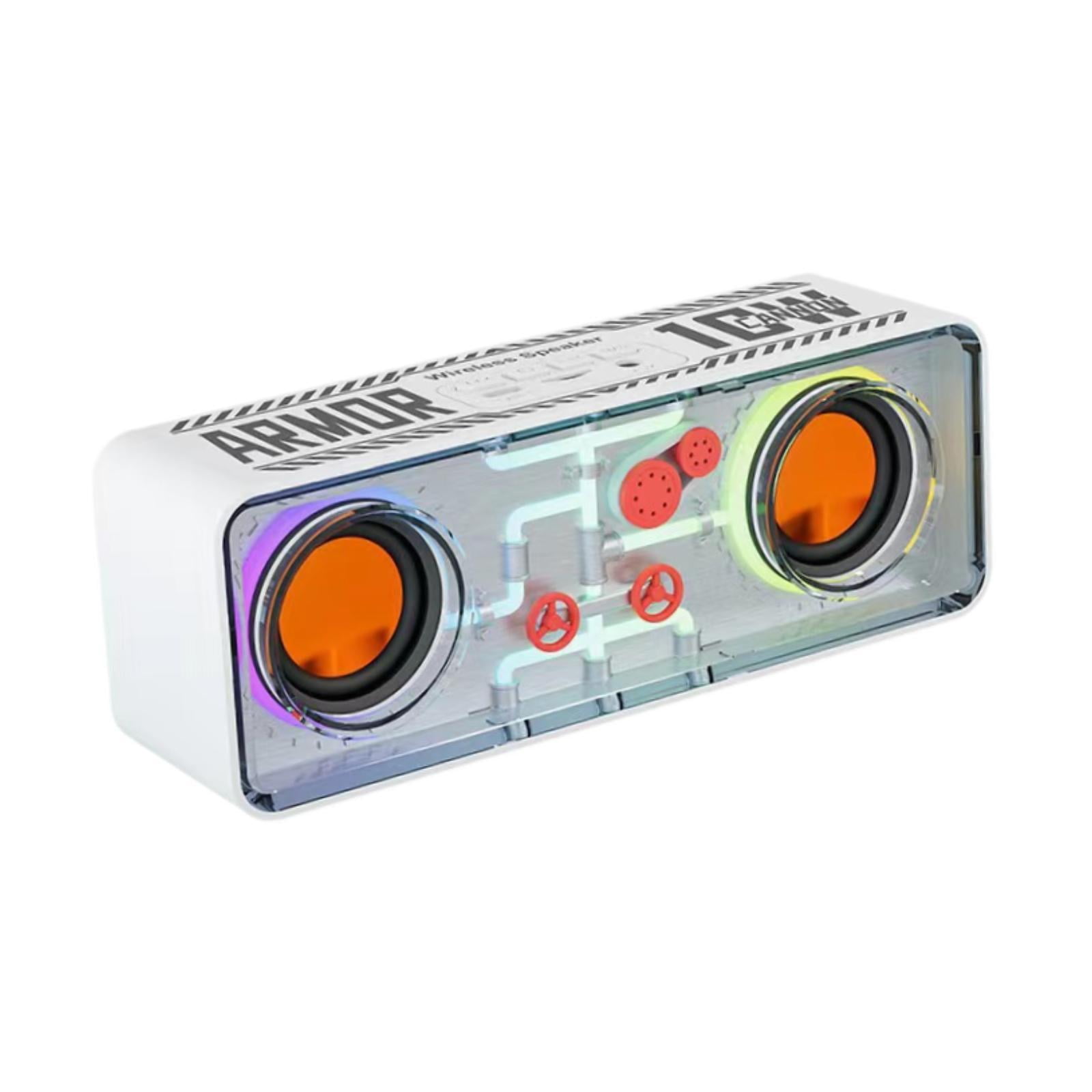 Altavoz Bluetooth Hugo con Subwoofer Soporte Tarjeta TF AUX V5.3 ...