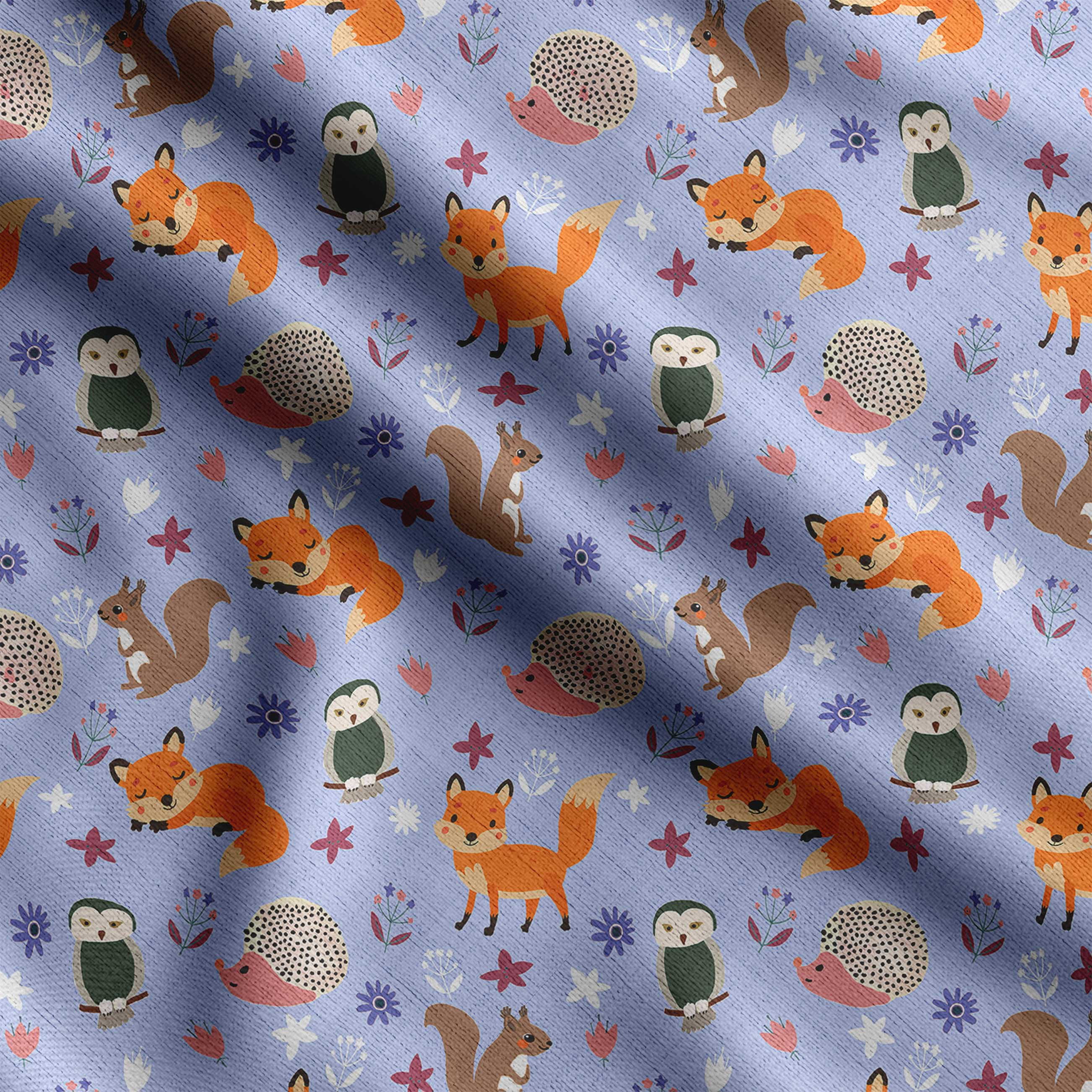 Soimoi Llama Alpaca Print,Cotton Poplin, Sewing Fabric Sold by The Yard ...