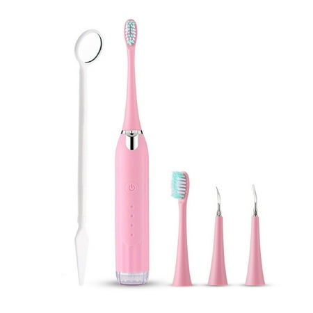 Tooth Plaque Remover, Electric Tooth Cleaning Kit with LED Light, Tooth ...