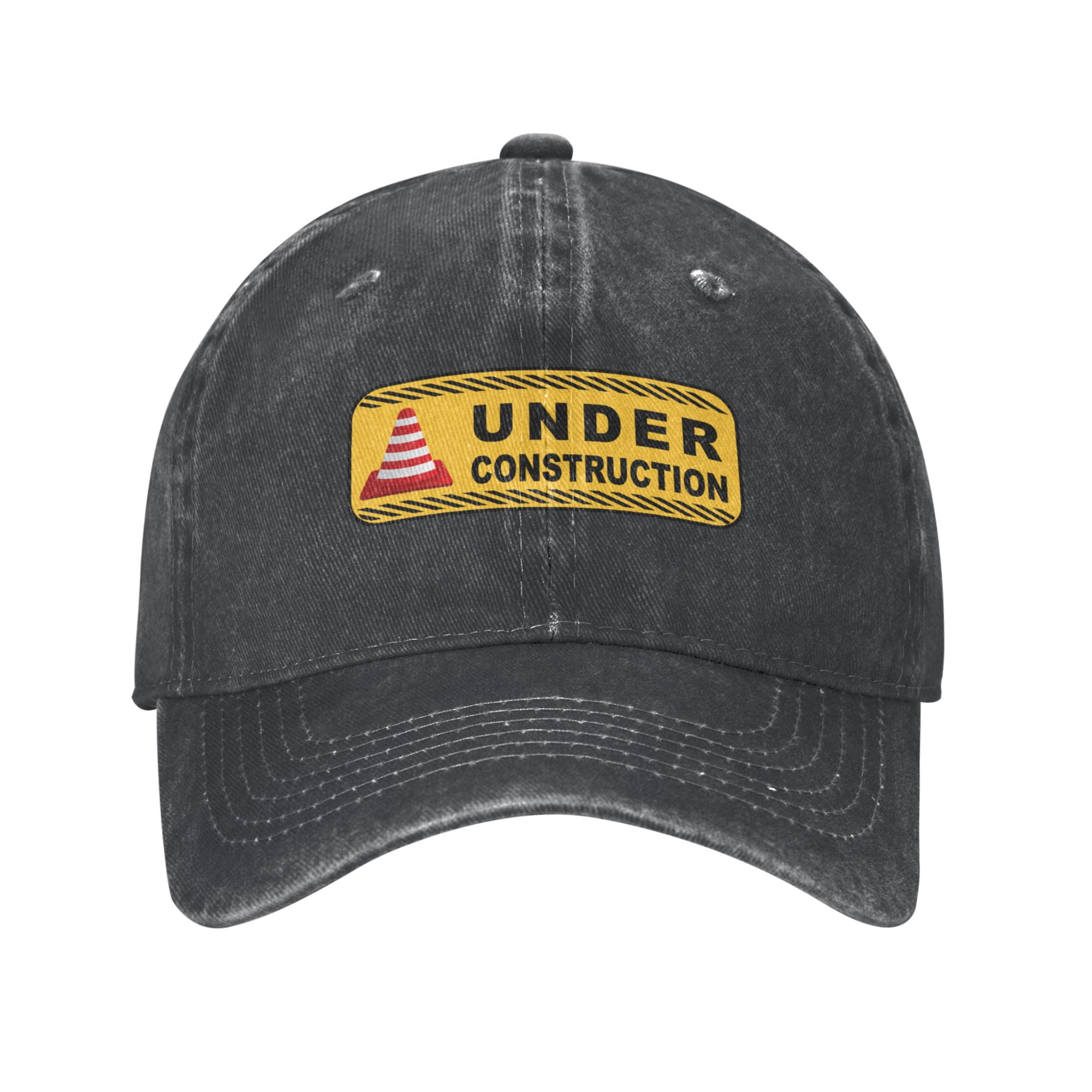 DouZhe Adjustable Washed Cotton Baseball Cap - Traffic Warning ...
