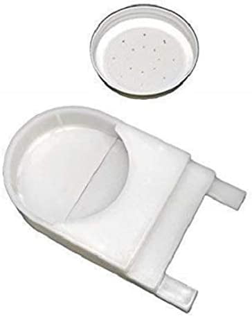 Three Entrance and Bee Feeder. Plastic with Metal lid. for Bee Hives- 3 Pack - with lids - Fits ...