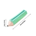 Beautynvta Silicone Pencil Case, Pencil Shaped Stationery Bag, Zipper ...