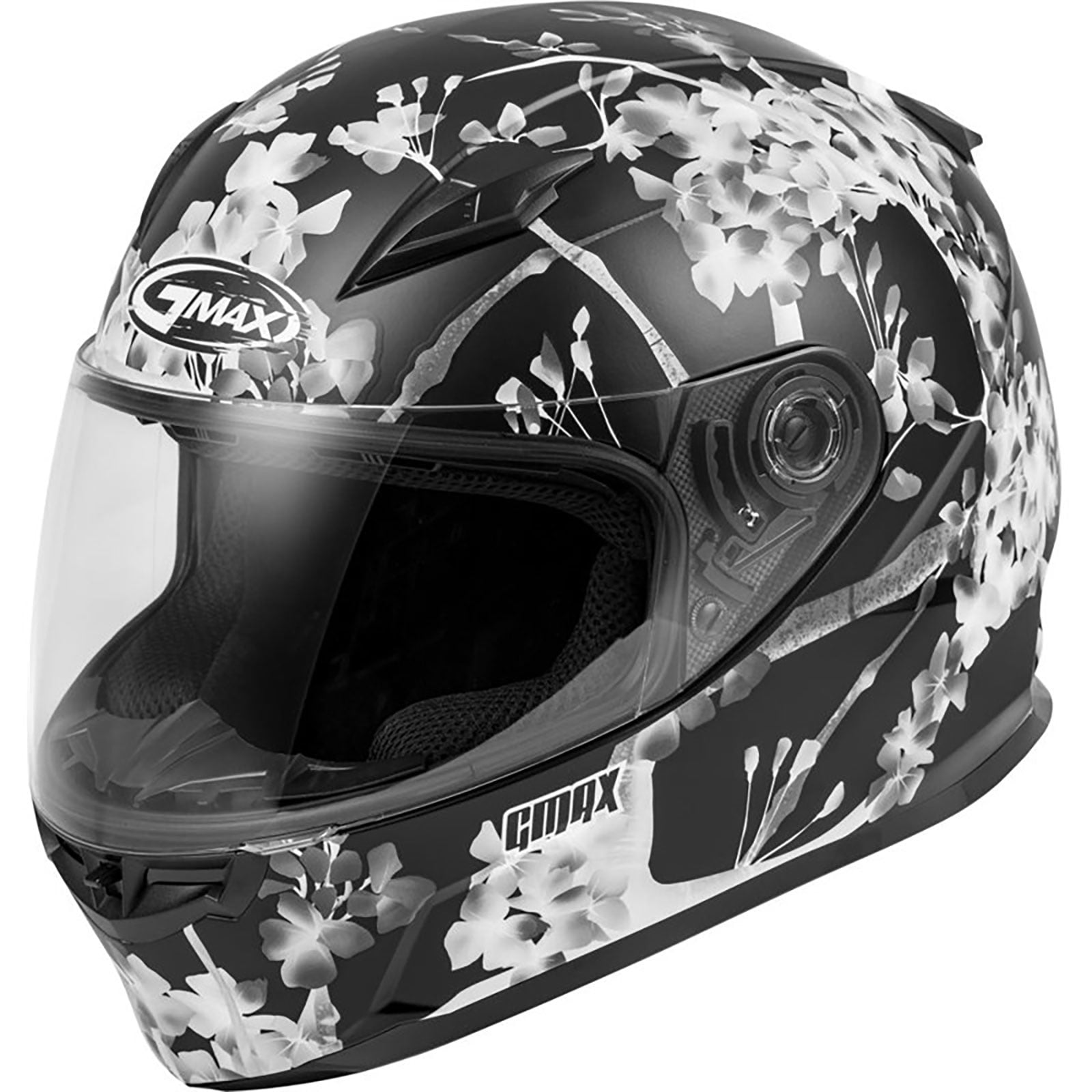 GMAX FF-49 Blossom Adult Street Motorcycle Helmet - Walmart.com