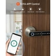 TMEZON Fingerprint App Control Smart Door Lock - Walmart.com