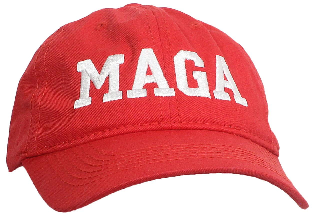 Tropic Hats Adult Embroidered MAGA Trump 6 Panel Ballcap W/Strapback ...