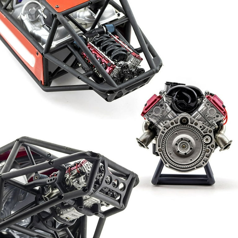 3D Printed V8 Engine Kit For Scale Crawlers V8 Engine Model Kit – 3D ...
