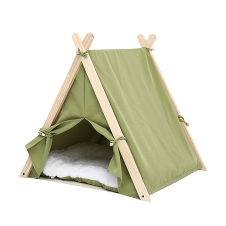 Tente pour Chat Chiot, Nettoyage Lavable Simple Ventilation Détachable ...