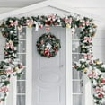 12pcs Christmas Tree Bows Ornaments 6 Inch Large Christmas Wreath Bows