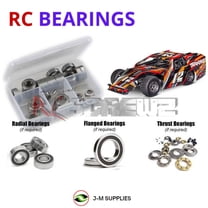 RCScrewZ Rubber Shielded Bearings tra134r for Traxxas Slash Modified ...