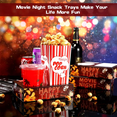Movie Night Gift Basket - Movie Night Supplies, Snack Trays, Popcorn ...