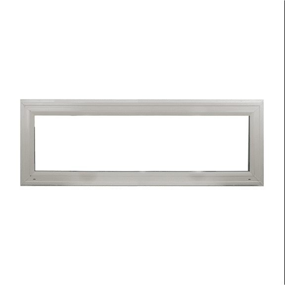 60"x12" Double Pane White Vinyl Transom Window Low-E Glass, Argon Gas ...