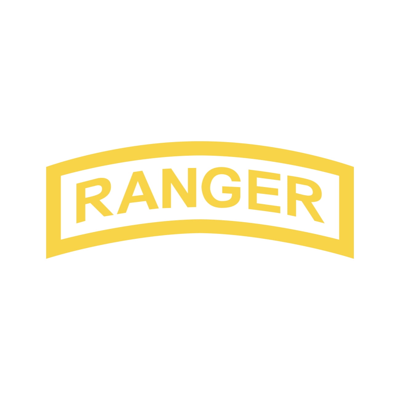 United States Army Rangers Sticker Decal Die Cut - Self Adhesive Vinyl ...