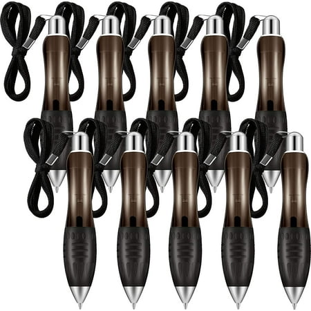 10 Pieces Big Fat Heavy Weighted Pens Retractable Big Fat Ballpoint ...