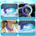 Reusable PCM Neck Cooling Tube with Storage Bag, 18°C Cooling Neck Wrap ...