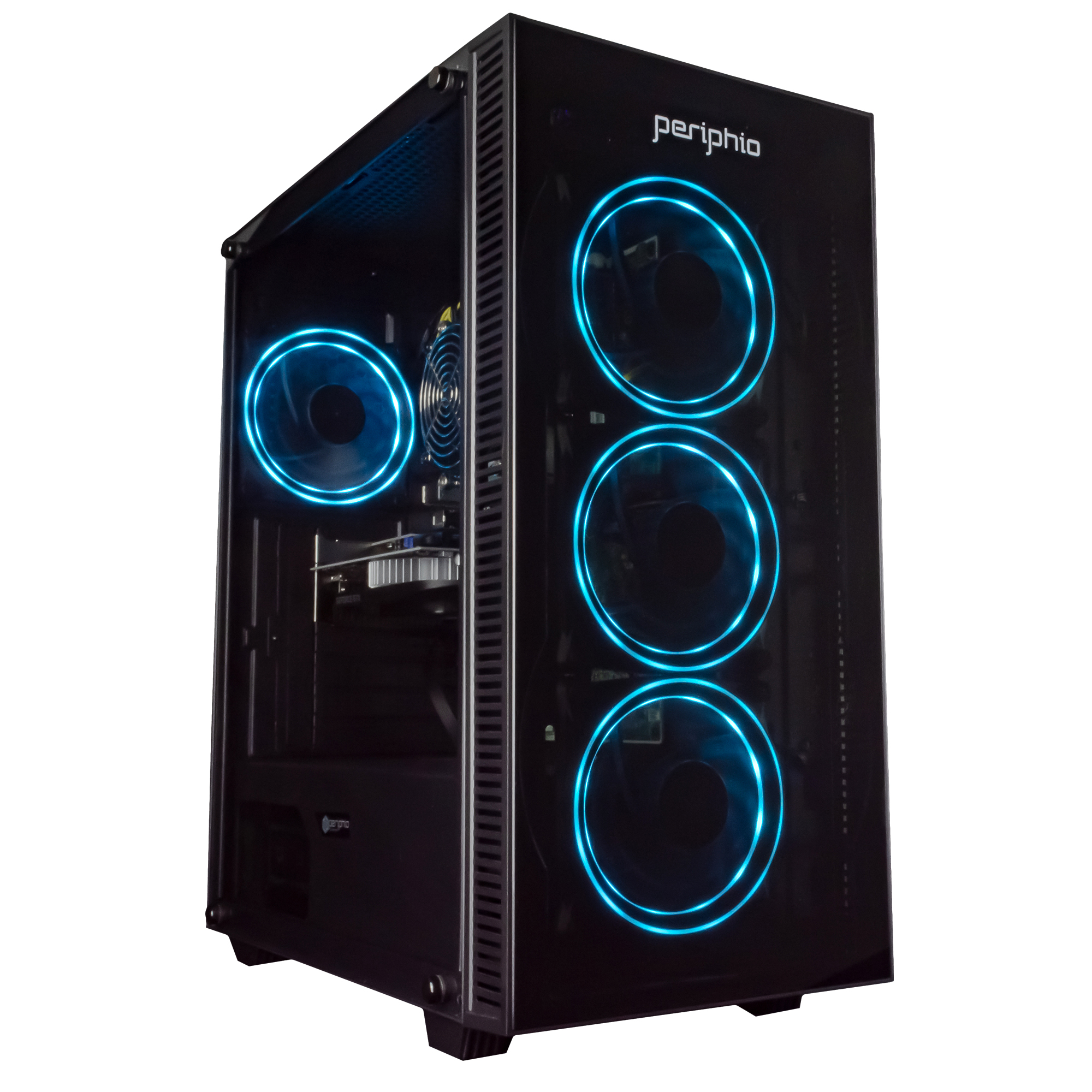 Periphio Gaming Desktop Computer Tower PC, Intel Quad Core i5 3.1GHz ...