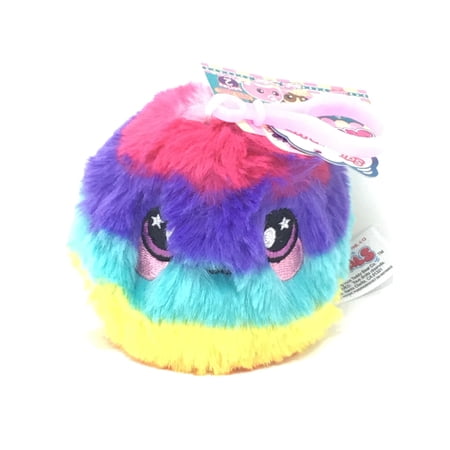 Squishamals / Squeezamals - Fur Ball - Rainbow (Clip On 3" - Season ...