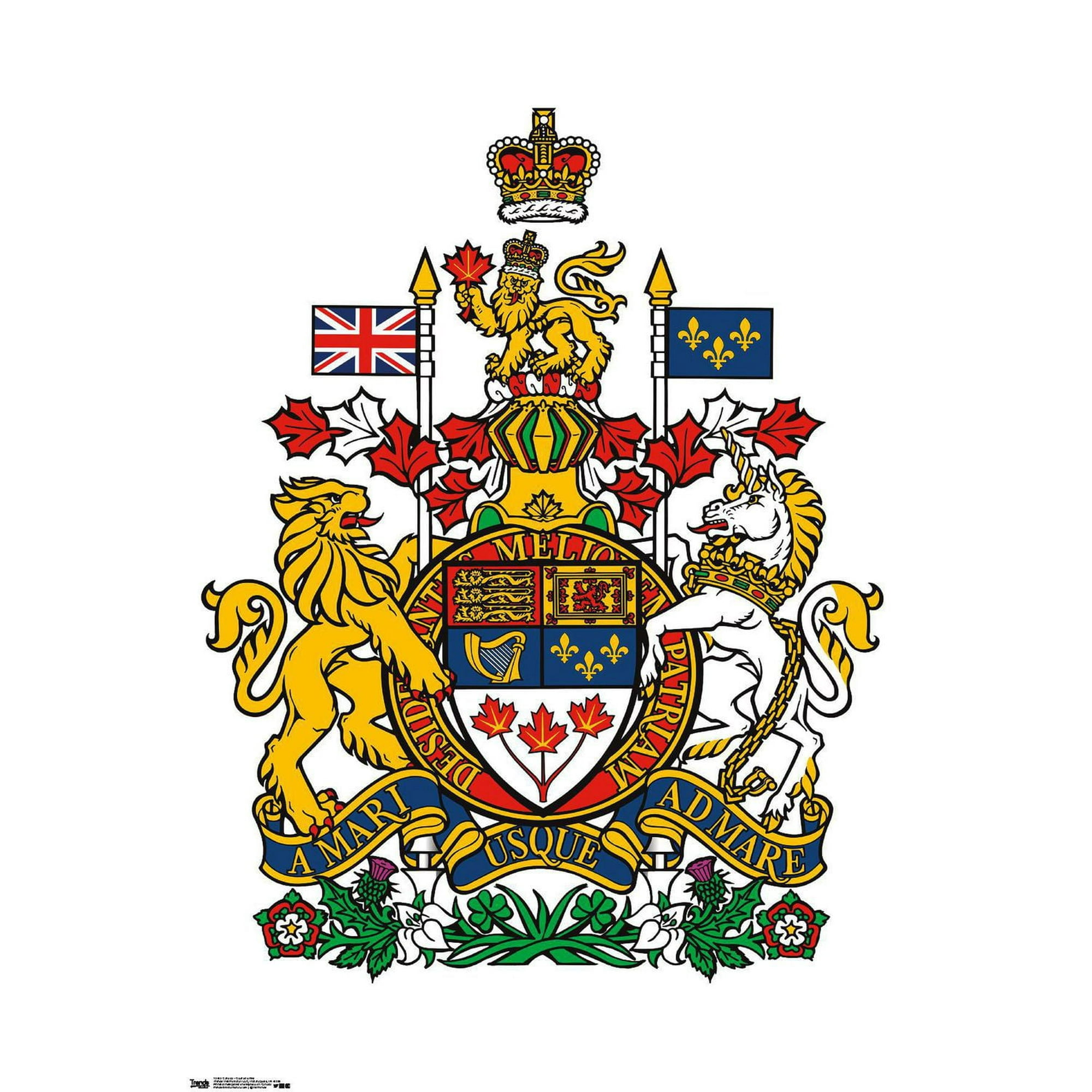 Click here for Trends International Canada - Coat Of Arms Wall Po... prices