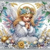 Green Wings Angel Diamond Art Painting Kit - Walmart.com