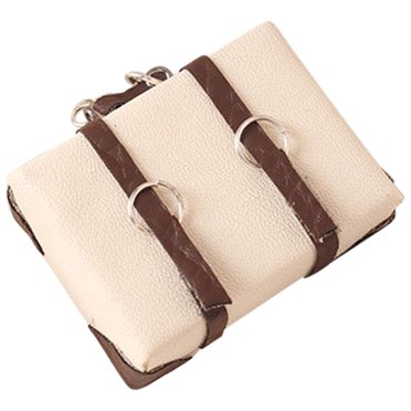 SPRING PARK Miniature Aluminum Alloy Suitcase Briefcase Toy for 1/6 ...