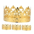 Masteelf 4pcs Mini Tiara Mini Crowns For Flower Arrangements Crown For ...