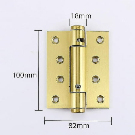 Spring Hinge Invisible Door Self-closing Buffer Damping Hinge Automatic ...