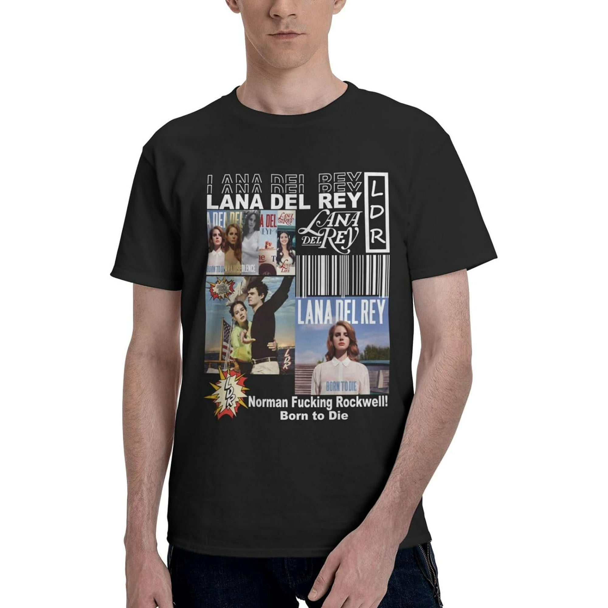 Click here for Eklgrzou Lana Del Rey Vintage Shirt Men Fashion Sh... prices