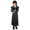 Wednesday Addams Dress Halloween Costume for Children, Girls Size M (7/ ...