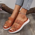 EKVAHL Womens Orthopedic Slides, Adjustable Strap Sandals, Arch Support ...
