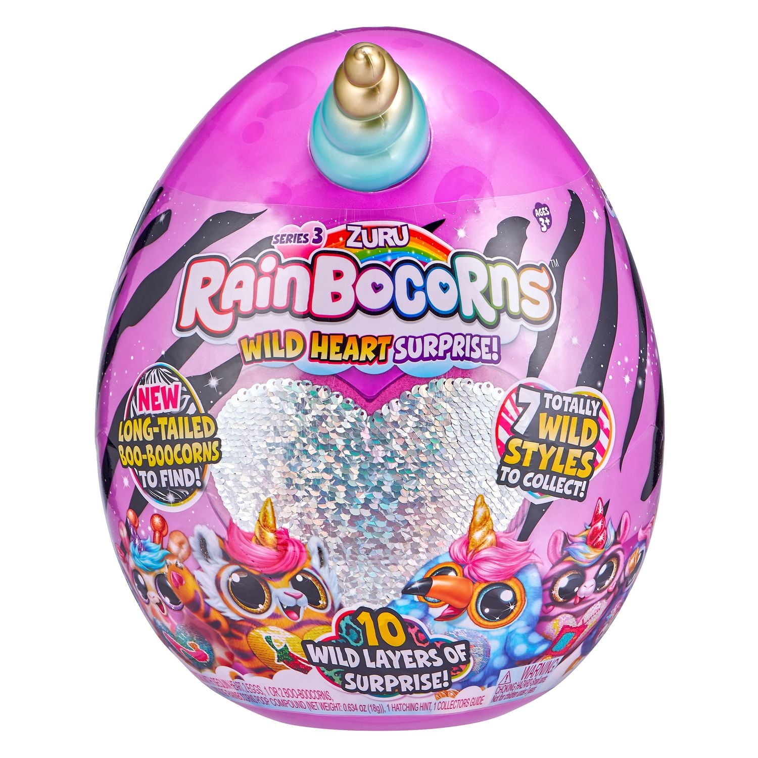 Rainbocorns Wild Heart Surprise Series 3 by ZURU - Walmart.ca