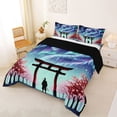 Aikeke Galaxy Aurora Dragon King Size Comforter Sets 3pcs, Japanese ...