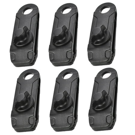 6 pcsTarp Clips, Heavy Duty Lock Grip, for Awnings, Outdoor Camping ...