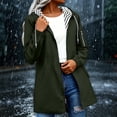 Brnmxoke Lightweight Raincoat for Women Summer Casual Striped Lining ...