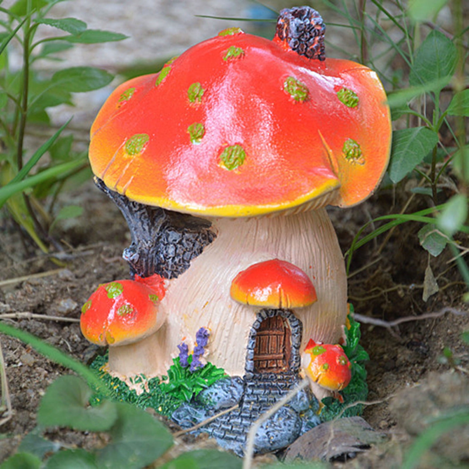 Home & Living Home Décor Set of 3 mini mushroom toadstools boys unisex ...