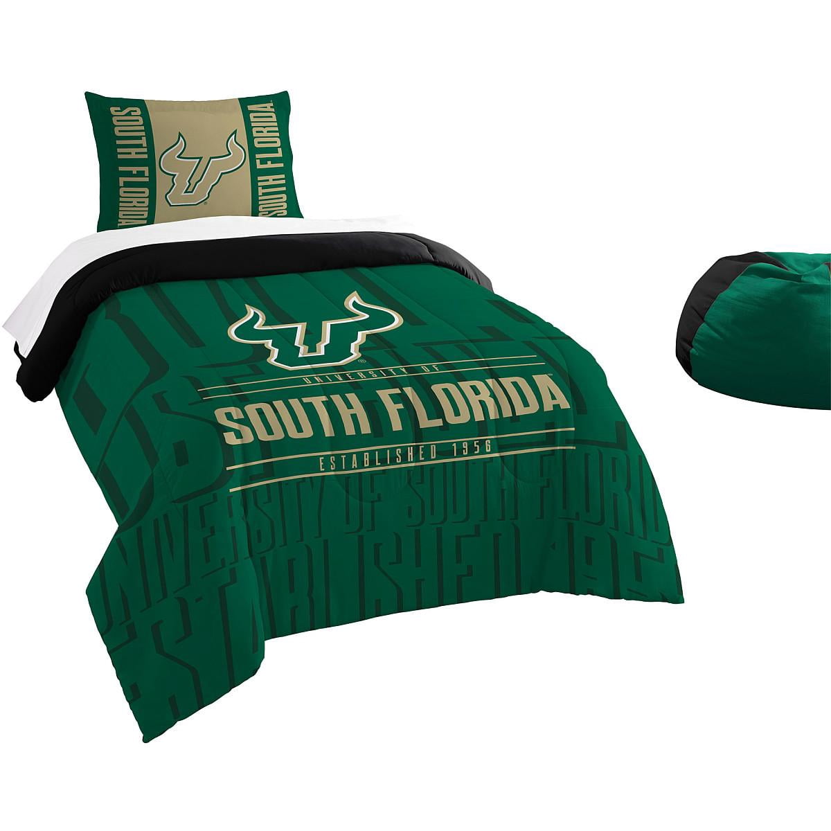NCAA South Florida Bulls "Modern Take" Bedding Comforter Set - Walmart.com
